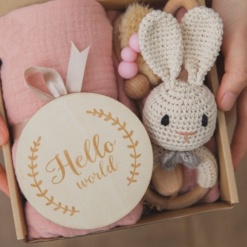 Set cadou bebe Bunny – Atelier COPATILIU